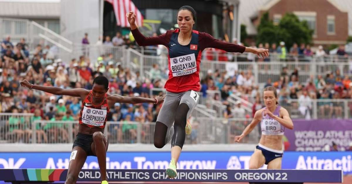 رقم قياسي جديد لمروى بوزياني في سباق 3000 متر موانع - lepointtn.com