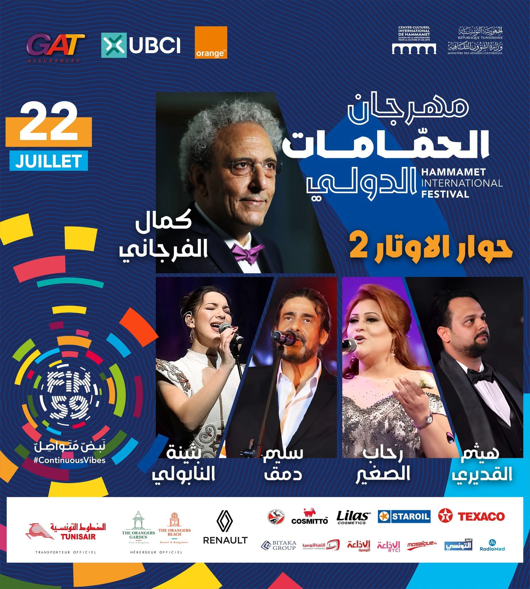 في الحمامات:حوار موسيقي بين الشرق والغرب - lepointtn.com